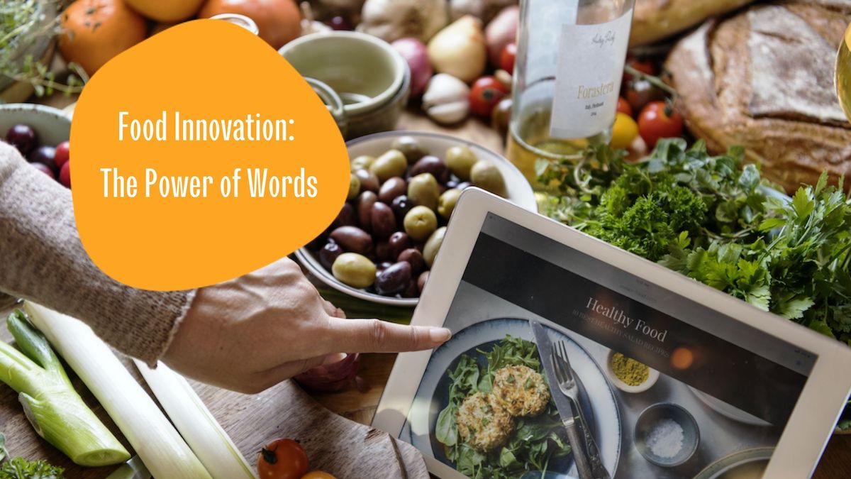 Food Innovation: The Power of Words - Paideia Campus